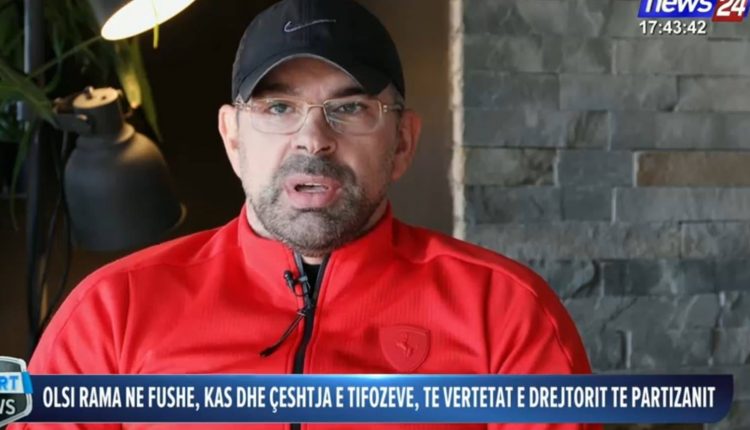 “Partizani është model, nuk doja dënimin e Vllaznisë”/ Olsi Rama: Disa ...
