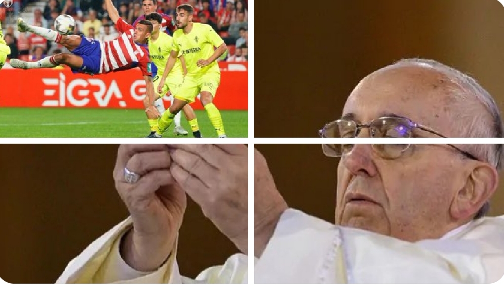 Granada bën postimin epik, Myrto Uzunin e bekon Papa Francesku për ...